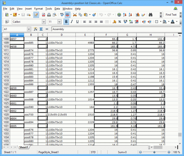 bom-assembly-position - Parabuild